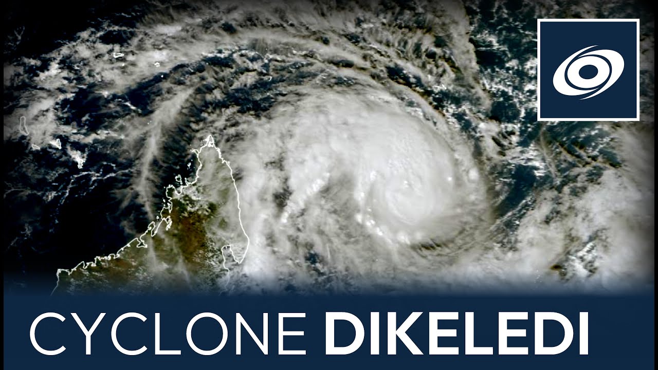 Cyclone Dikeledi becoming stronger and more dangerous - YouTube