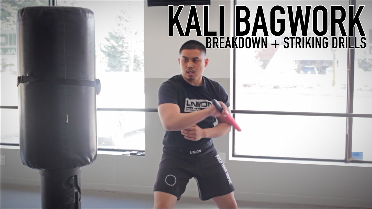 Kali Bag Work Breakdown | Filipino Martial Arts - YouTube