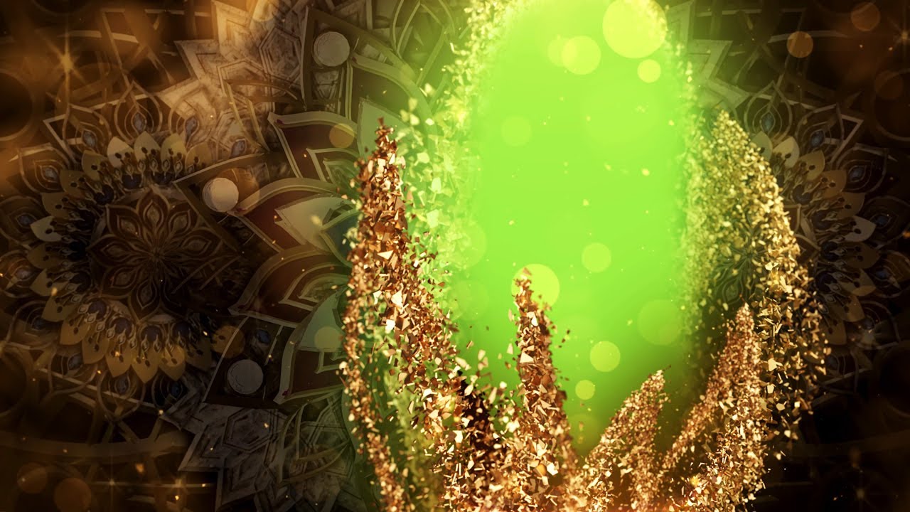 Beautiful Golden Wedding (Indian Version) Green Screen Template in 4K ...