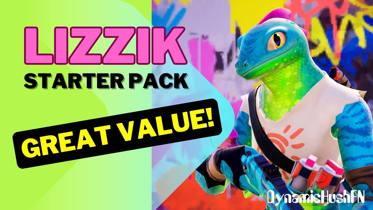#fortnite LIZZIK | ECHSTRO 2. Gameplay Showcase | Starter Pack August ...