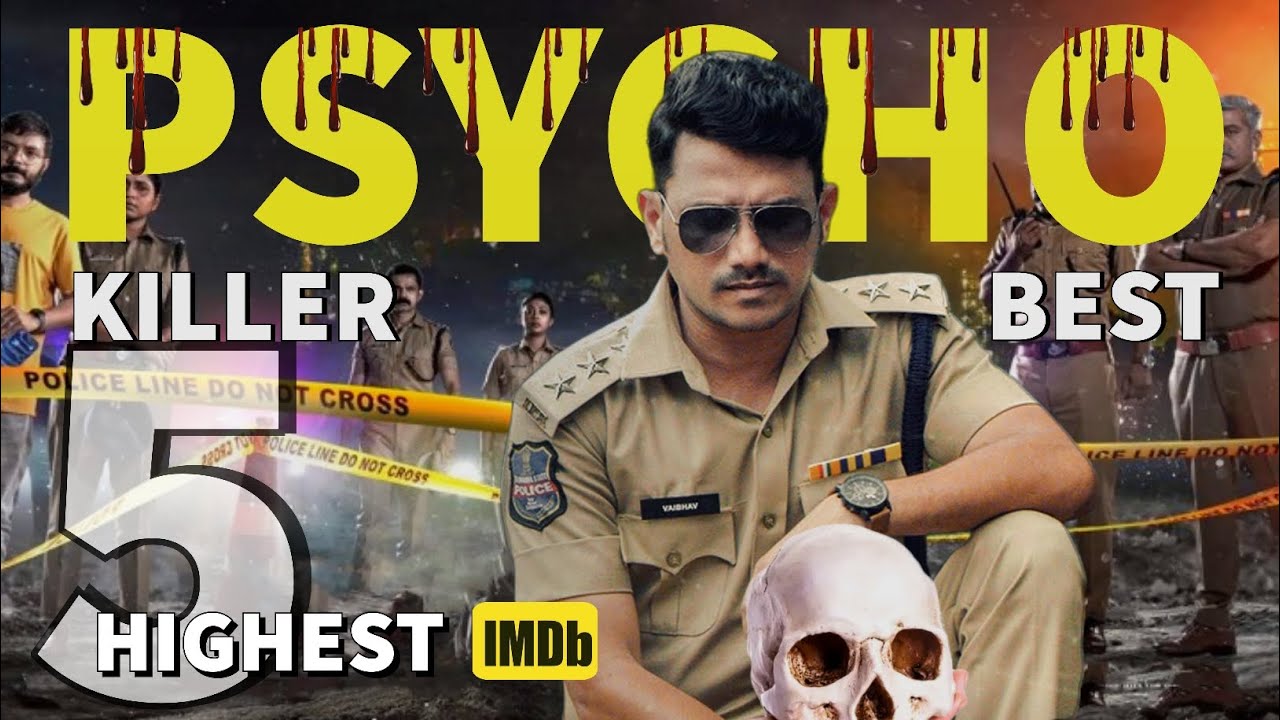 Top 5 South Psycho Serial Killer Movies In Hindi Dubbed 2024 | Part 2 ...