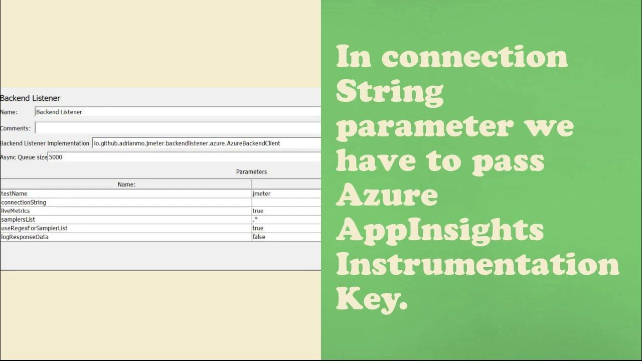 JMETER INTEGRATION WITH AZURE APPLICATION INSIGHTS - YouTube