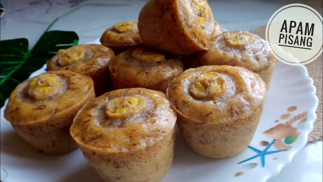 Apam Pisang Lembut Gebu - YouTube