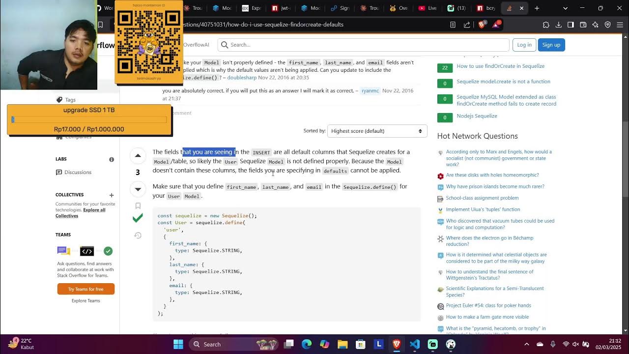 Ngoding backend sampe ngantuk - YouTube