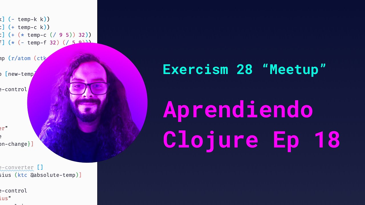 Aprendiendo Clojure Ep 18: "Meetup" en Exercism - YouTube