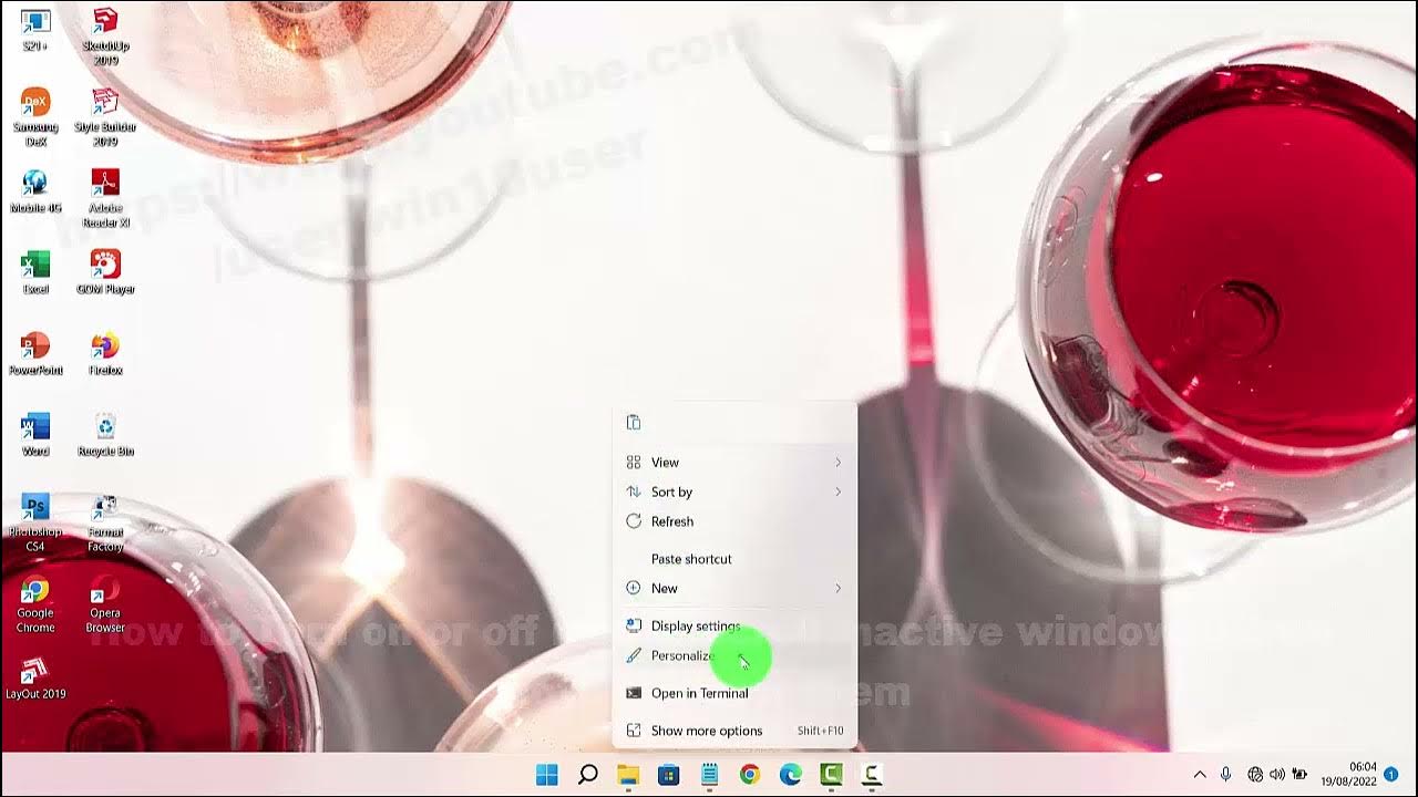 Windows 11 Home : How to Turn on or off mouse scroll inactive windows when hovering over them ...