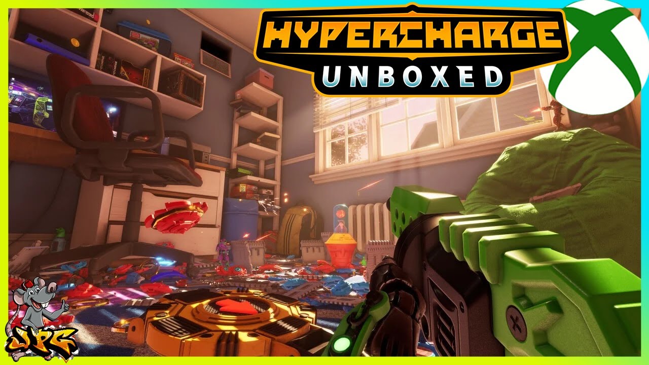 HYPERCHARGE XBOX GAMEPLAY - Small Soldiers Shooter Action Game Finally ...