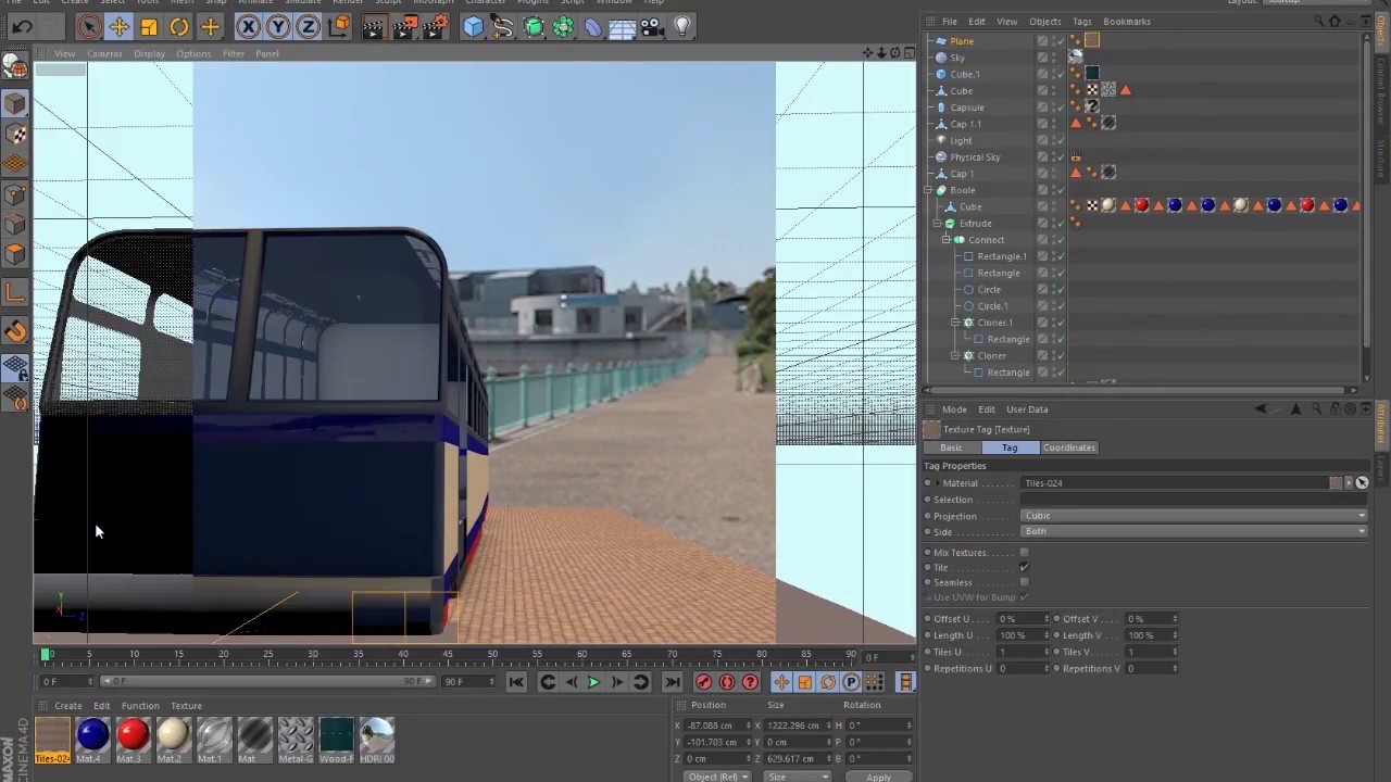 #cinema #how to #4d how to model 3D bus - YouTube