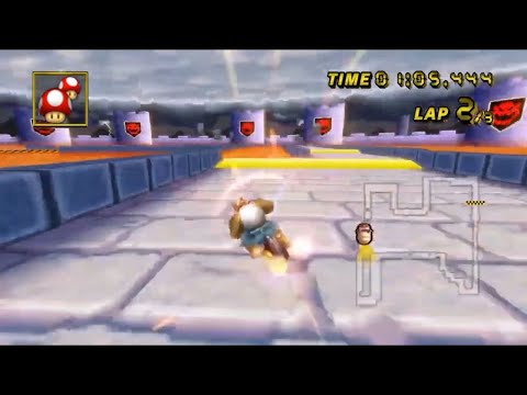 [MKWii TAS] Bowser Castle 3 Flap1 - 35.936