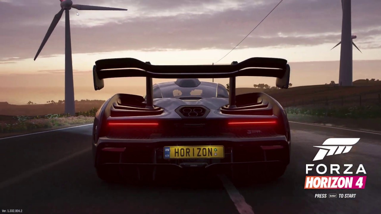 Forza Horizon 4 Welcome screen - YouTube