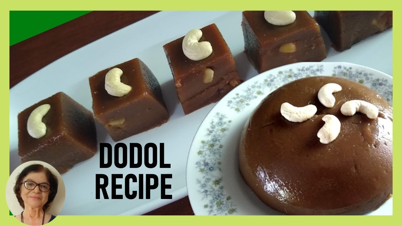 How to Make Dodol / Traditional Goan Dodol Recipe - YouTube