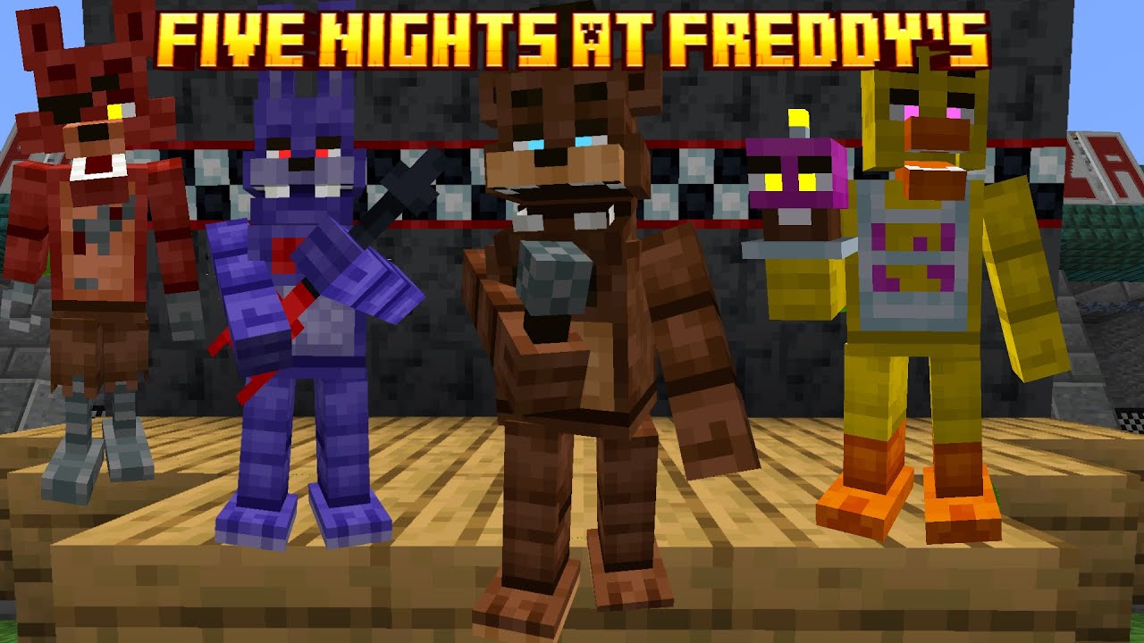 This FNAF Minecraft Mod Is UNDERRATED! (Puglord's Fnaf Mod Showcase ...
