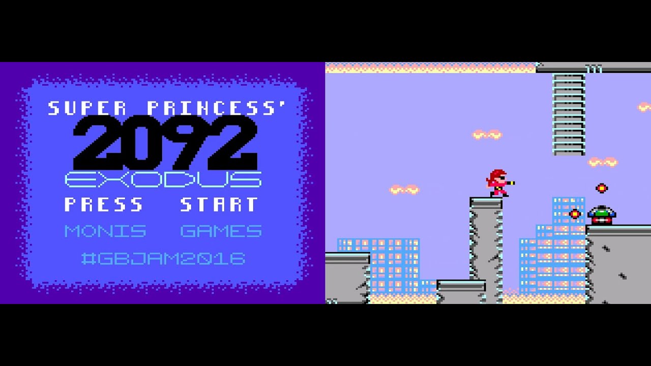 Super Princess 2092 Exodus (Homebrew/Port) Game Gear - Walkthrough ...
