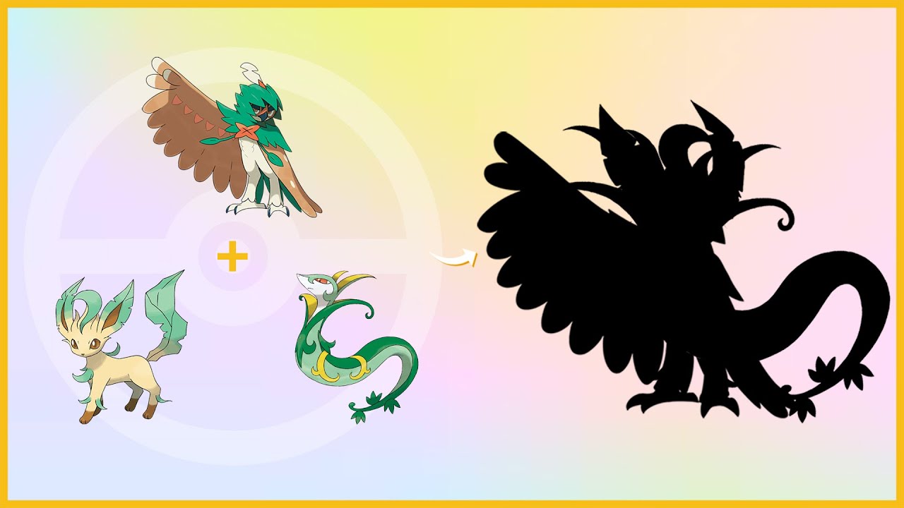 Pokemon Fusion | Decidueye + Serperior + Leafeon - YouTube