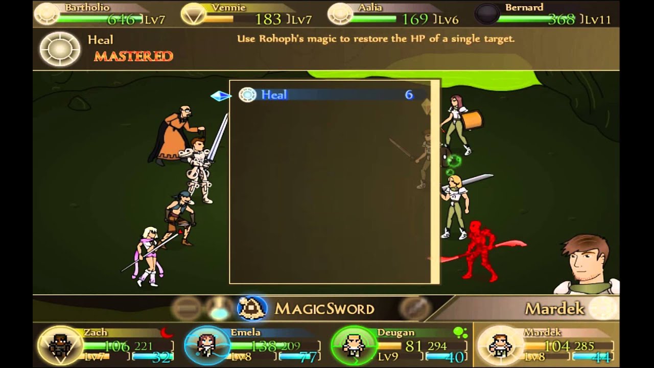 BHA Plays MARDEK RPG: Chapter 2 - Part 3 - Shaman Killing - YouTube