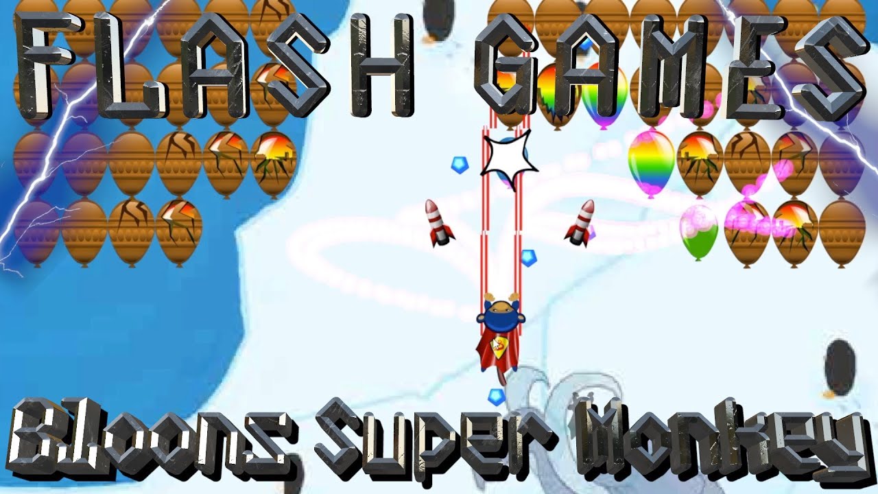 Flash Games Friday: Bloons Super Monkey - YouTube