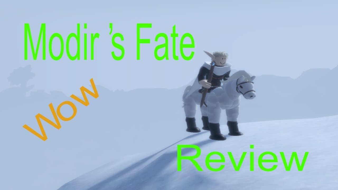 Modir’s Fate Review (NERDPLAYZSTUFF63) A great rp #roblox #cool-lore # ...