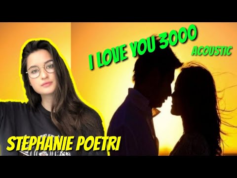 STEPHANIE POETRI - I LOVE YOU 3000 (ACOUSTIC + LIRIK)#mockup #coverlagu #audiospectrum