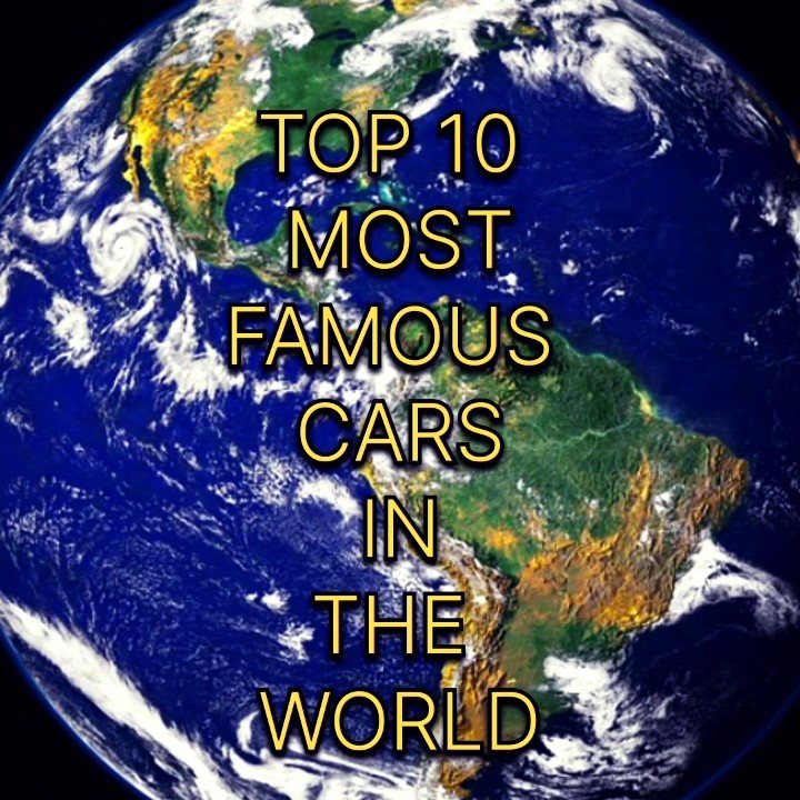 Top 10 Most Famous Cars In The World #cars #shorts - YouTube