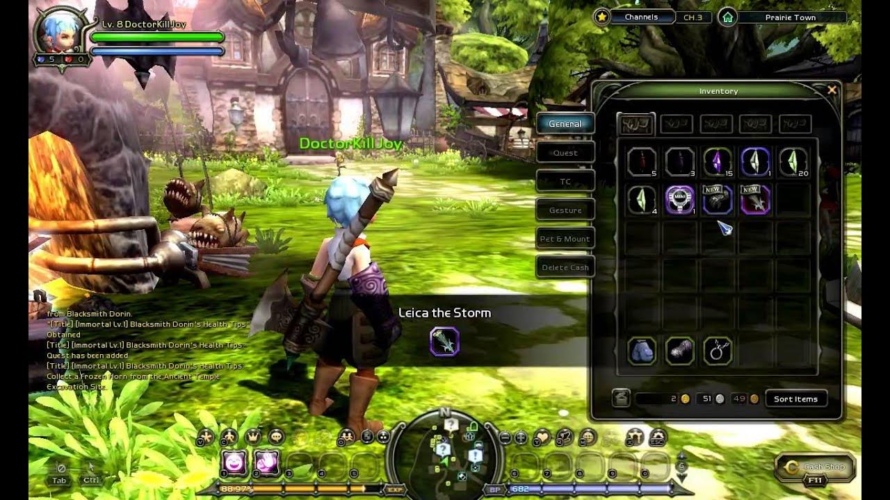 Dragon Nest - gameplay 2 - YouTube