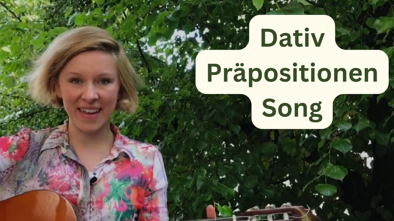 Dativ Präpositionen Song - YouTube