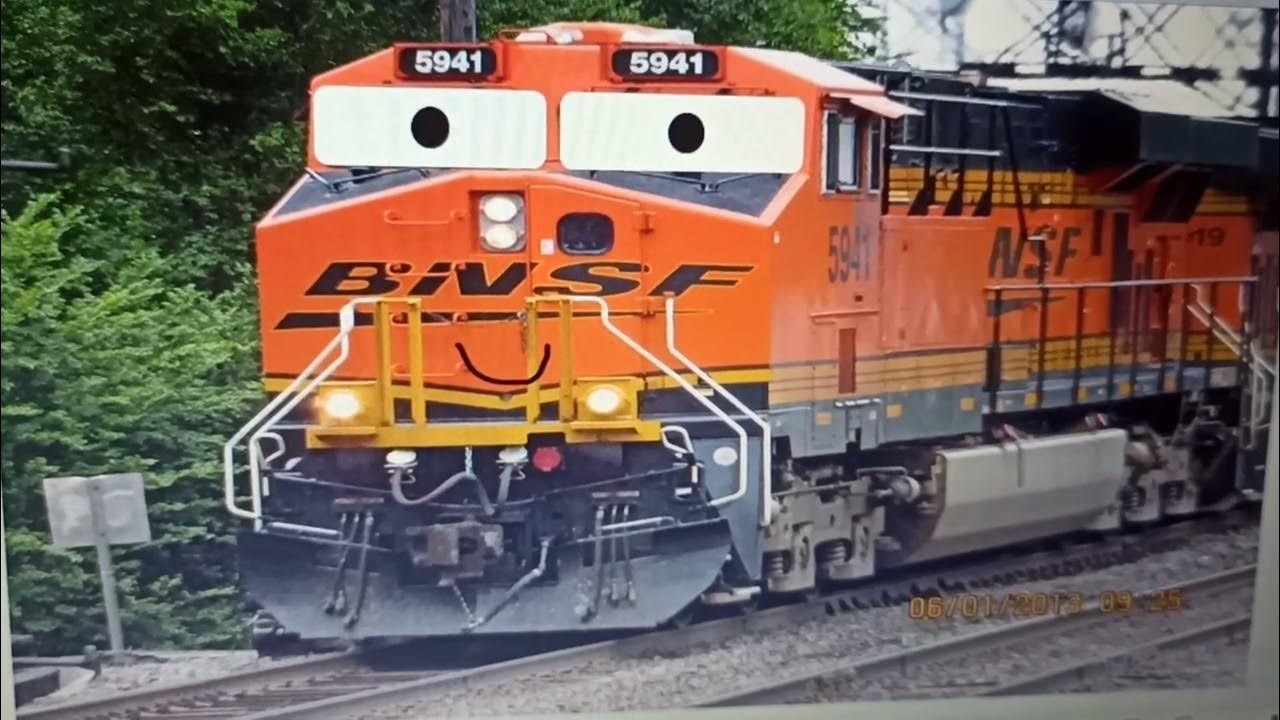 Puma the BNSF ES44AC H3 5941 - YouTube