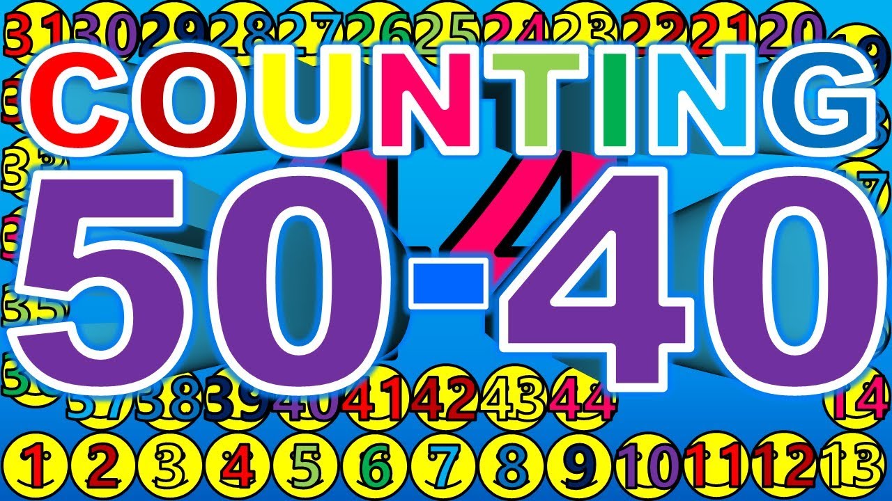 Counting 50 - 40 Activity (Widescreen) - YouTube