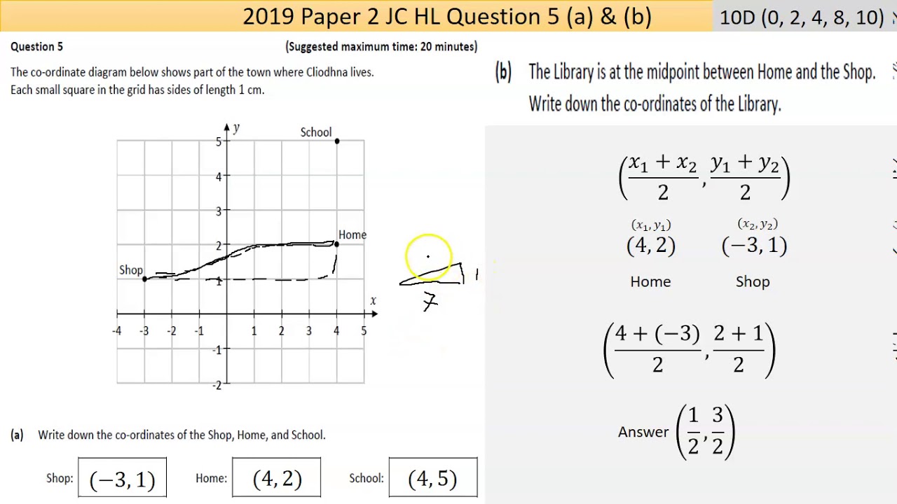 Maths screencast 2019 JC HL Paper 2 Question 5 - YouTube