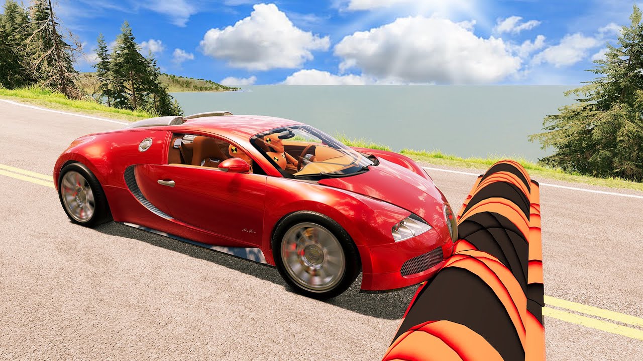 Massive Speed Bumps Vs Car Crashes 4K🔥BeamNG Drive #06 Dota Drive - YouTube