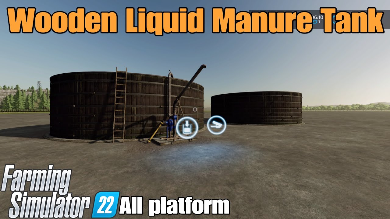 Wooden Liquid Manure Tank - YouTube