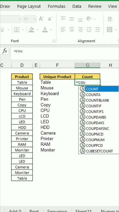 Unique Function Exceltips Expertexcelguru Unique Exceltips Powerbi Vlookup Lookup Youtube