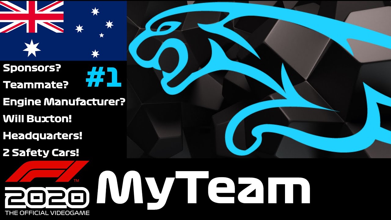 F1 2020 My Team Career Mode Part 1 | Sponsors, Teammate, Engines ...