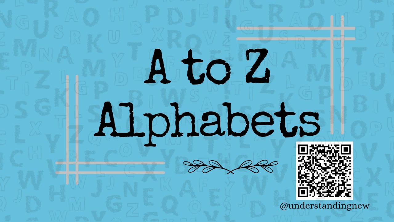 A to Z | Learn A to Z alphabet | kids | #vocabulary #alphabets #kids # ...