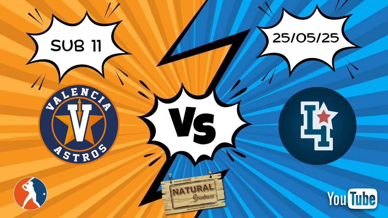 Astros Valencia Sub11 Azul - La Isla (25/05/25) - YouTube
