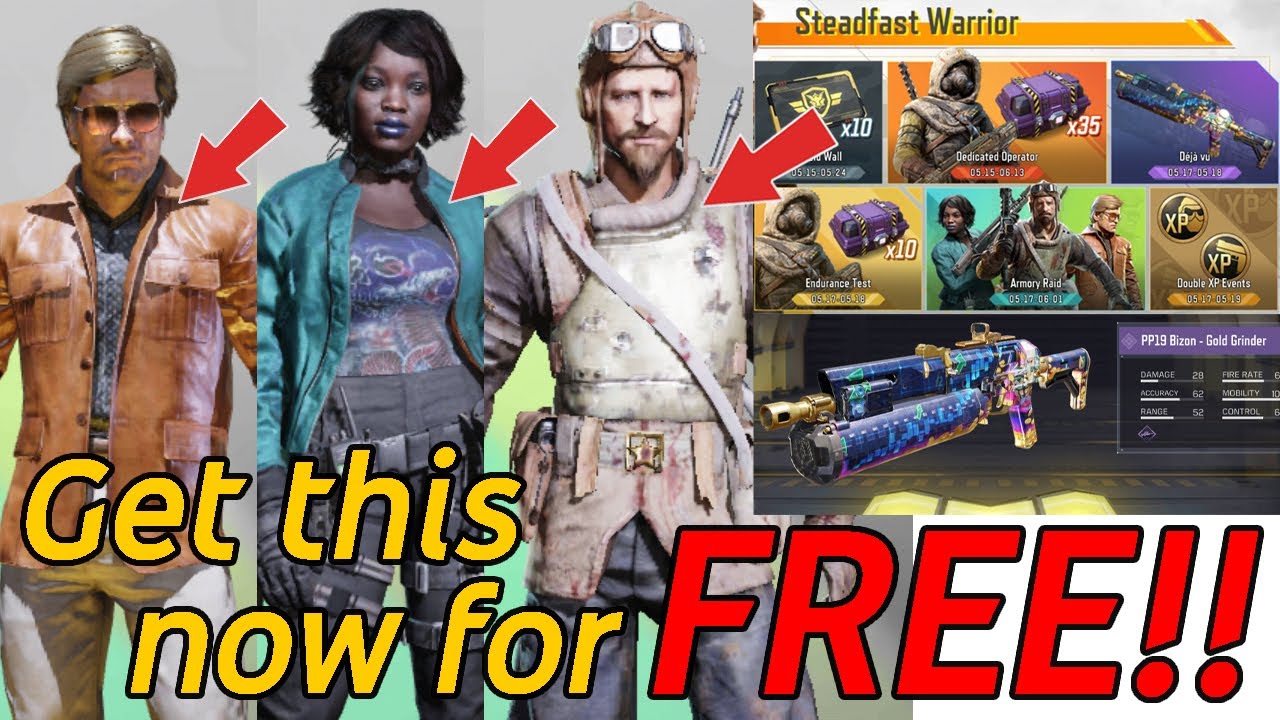 CODM How to Claim Armory Raid Epic Operator Skin | Steadfast Warrior ...