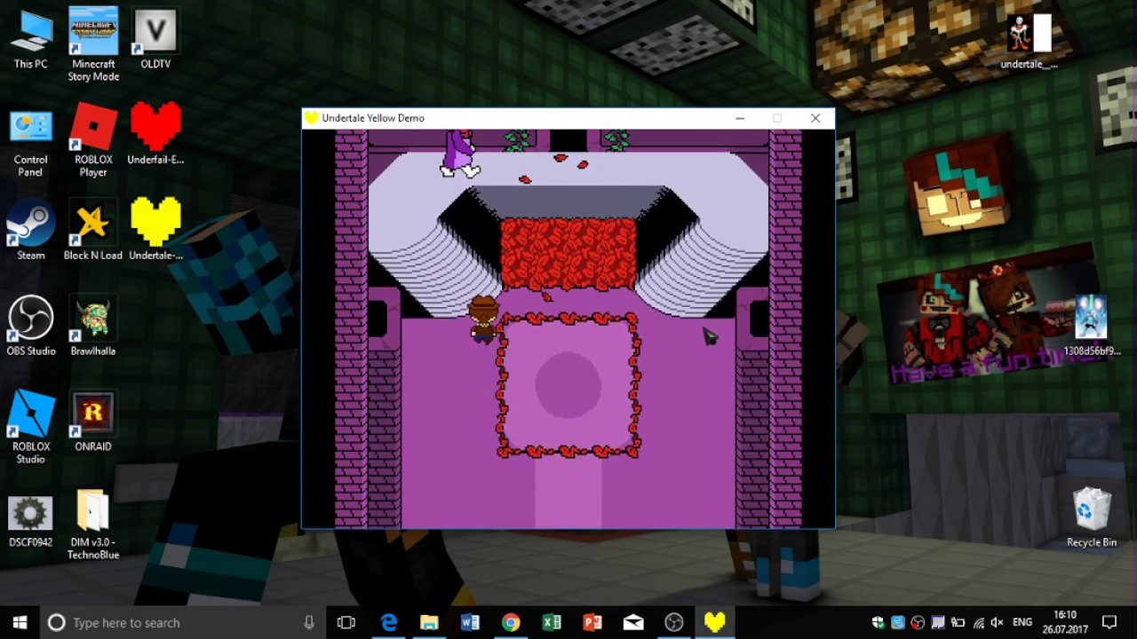 undertale the story of the yellow soul 1 - YouTube