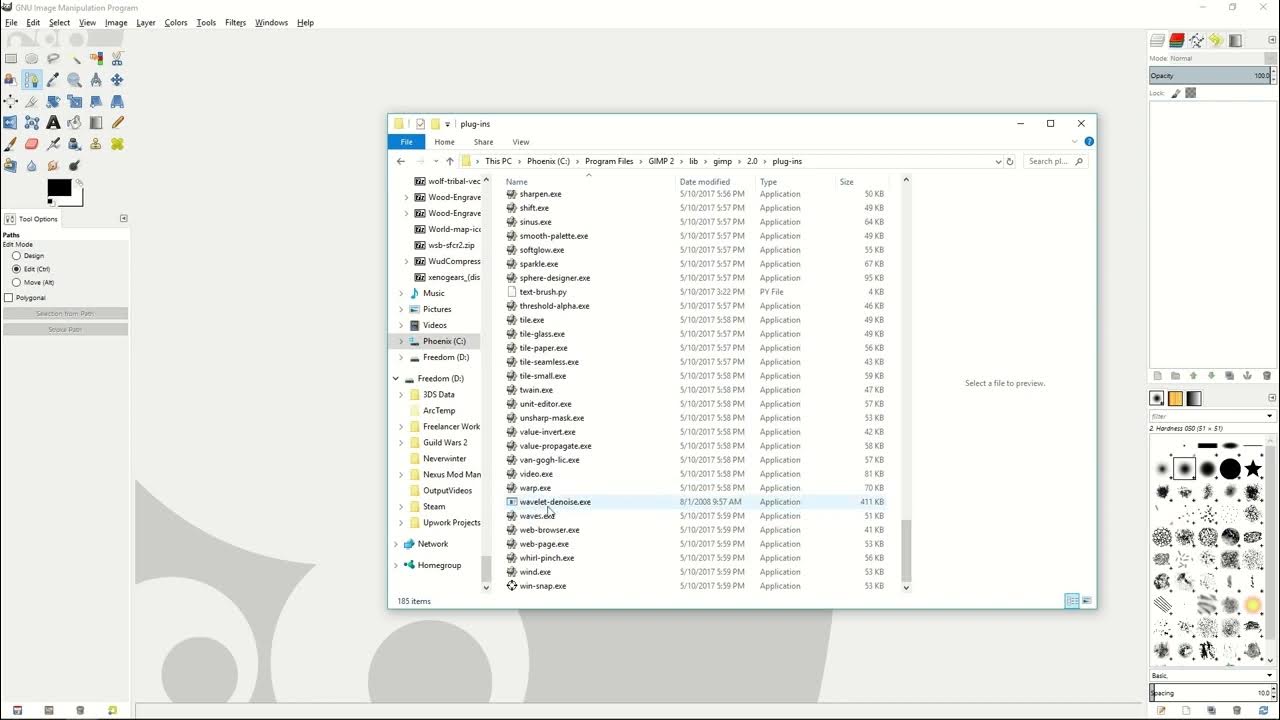 How to install scripts in GIMP | tutorial | Installing Scripts, Plug ...