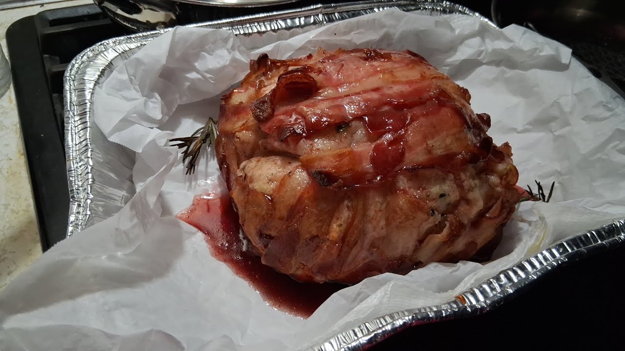 Gotcha roast pork complete! - YouTube