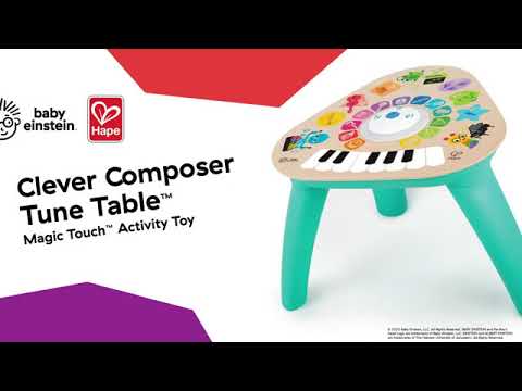 (HP12398-800892) Hape, Clever Composer Tune Table Magic Touch Activity ...