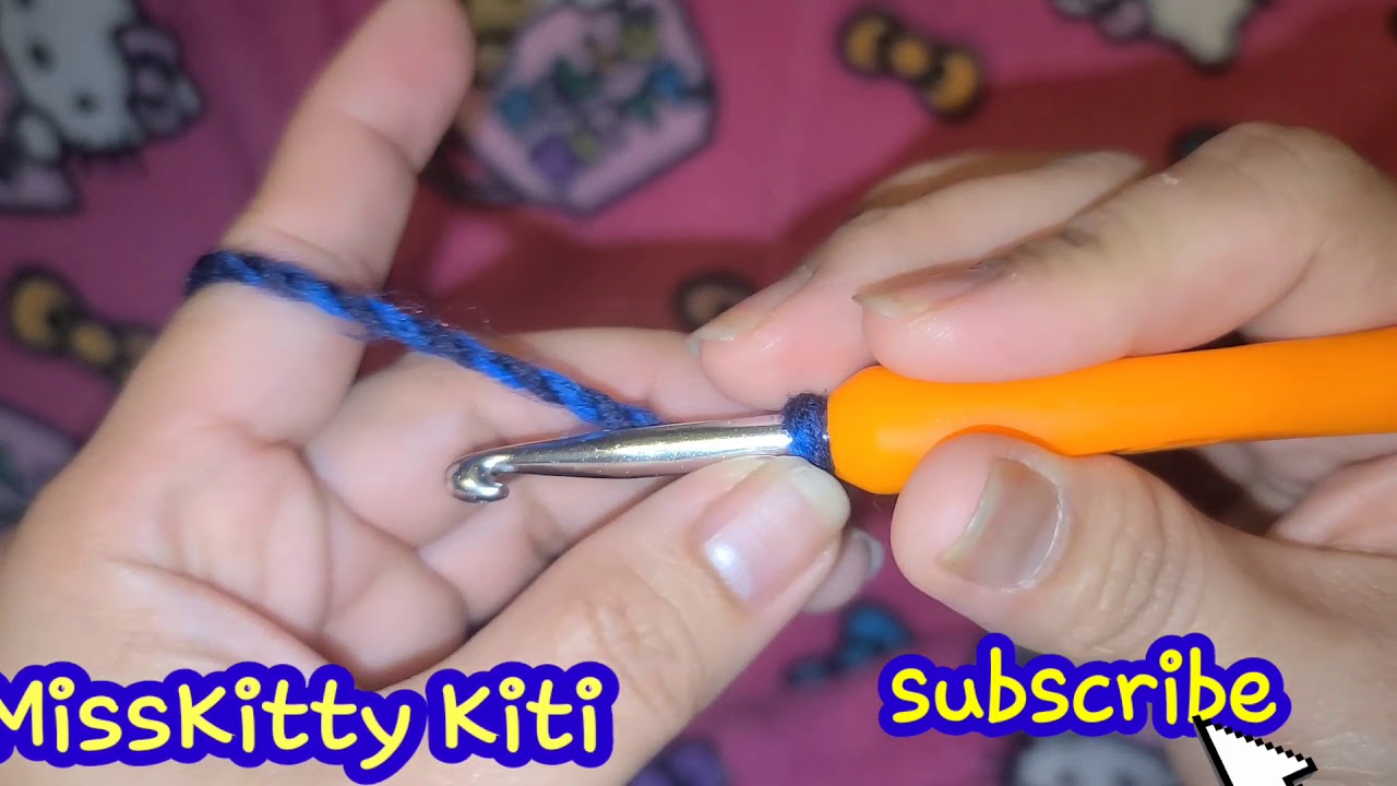 How to make a crochet chain? - YouTube