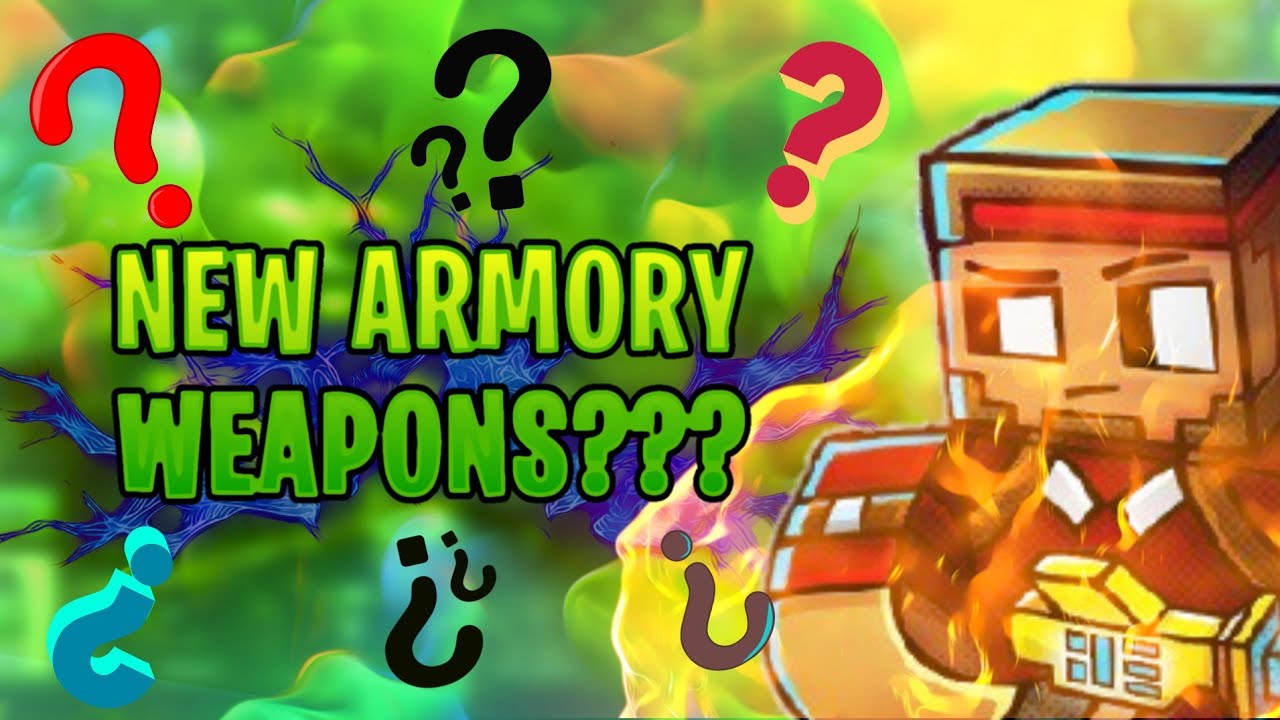 WHEN WILL NEW ARMORY WEAPONS BE INTRODUCED IN PIXEL GUN 3D!?! - YouTube