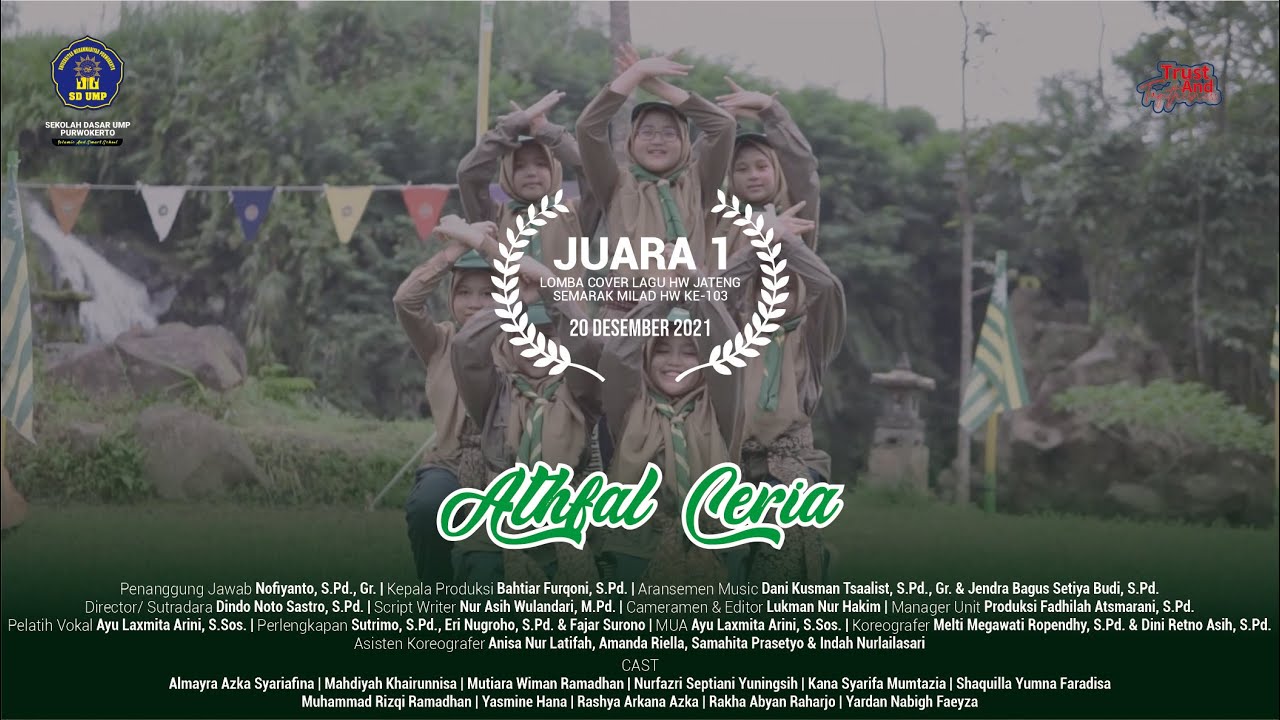 KERRRREENNNNNN!!!! INI DIA VIDEO JUARA 1 LOMBA HW JATENG SD UMP - YouTube