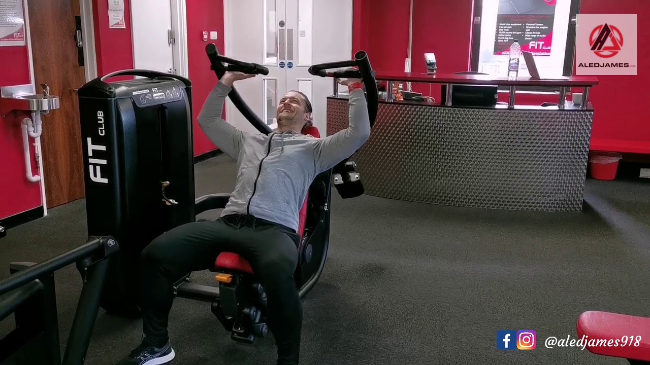 How to do a seated machine shoulder press - YouTube