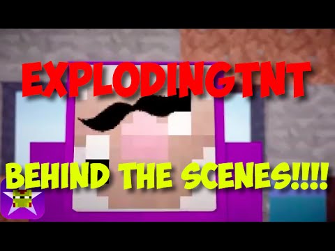 If a Noob Dimension was added to Minecraft BTS!!!! | ExplodingTNT BTS - YouTube