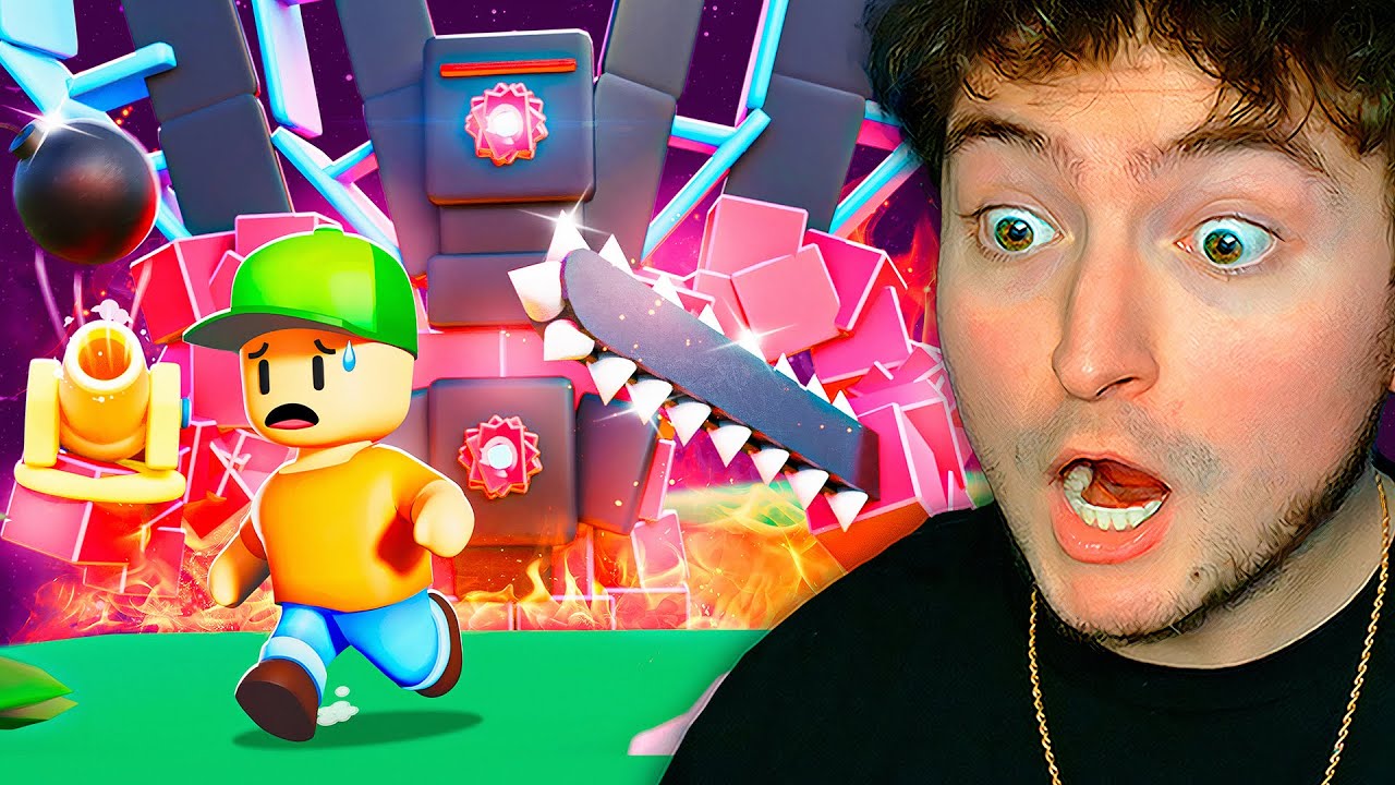 Hardest ROBOT Stumble Guys Levels! - YouTube