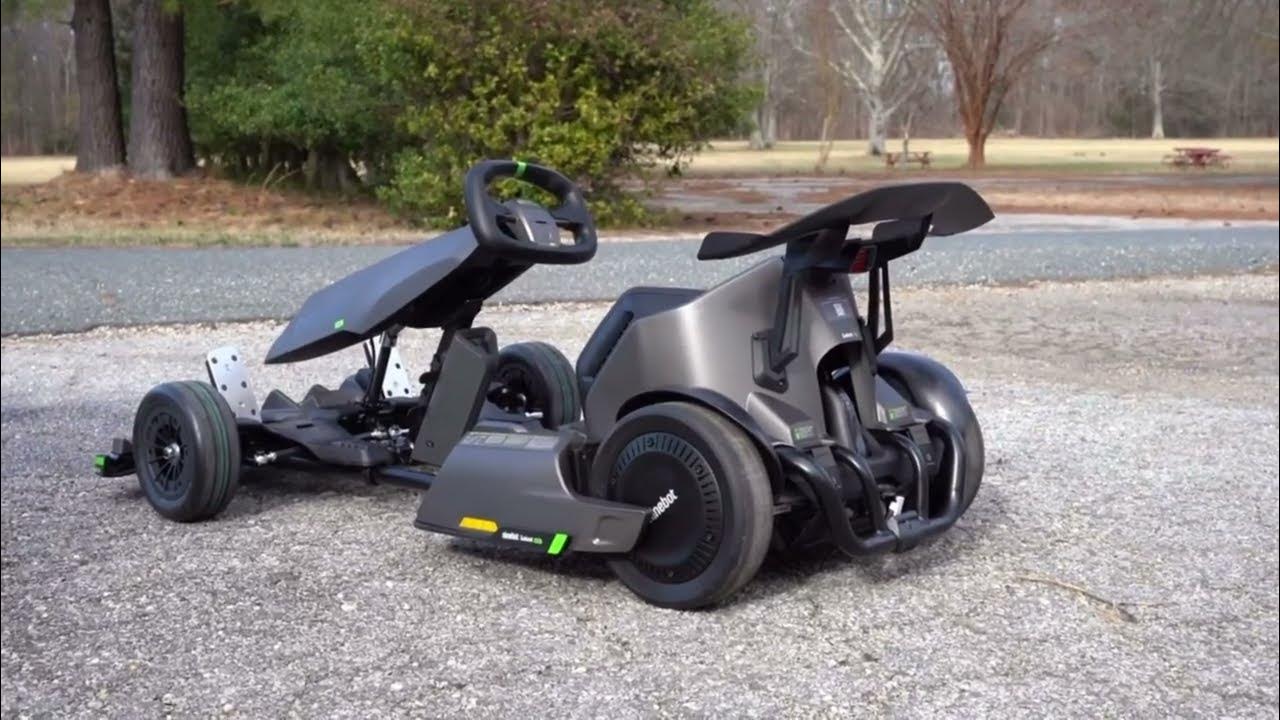 Segway Ninebot N3M432 Electric GoKart Pro 4,800W Motor, Outdoor Race ...