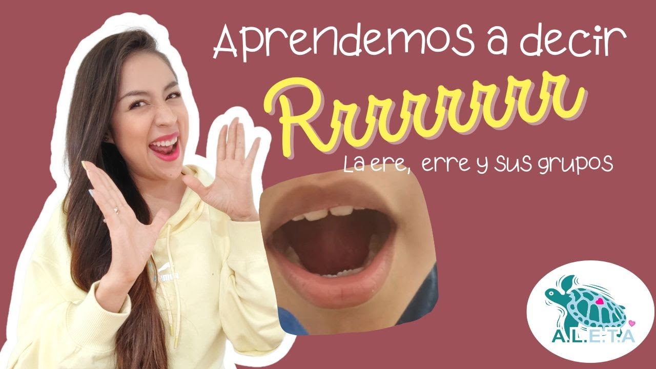 Mi hijo no dice la erre / Ejercicios para pronunciar la erre y ere # ...