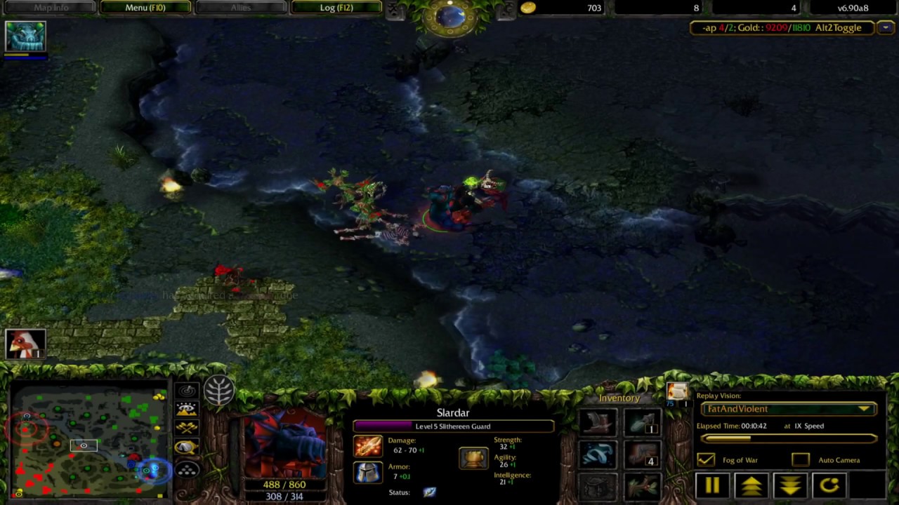 [DotA Moments] Be careful when diving tower against Slardar - YouTube