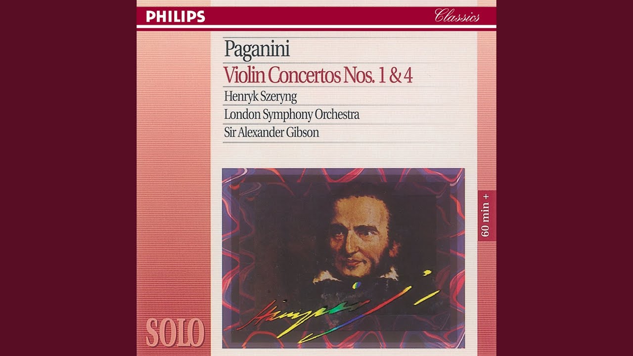 Paganini Violin Concerto No 1 In D Major Op 6 Ms 21 I Allegro