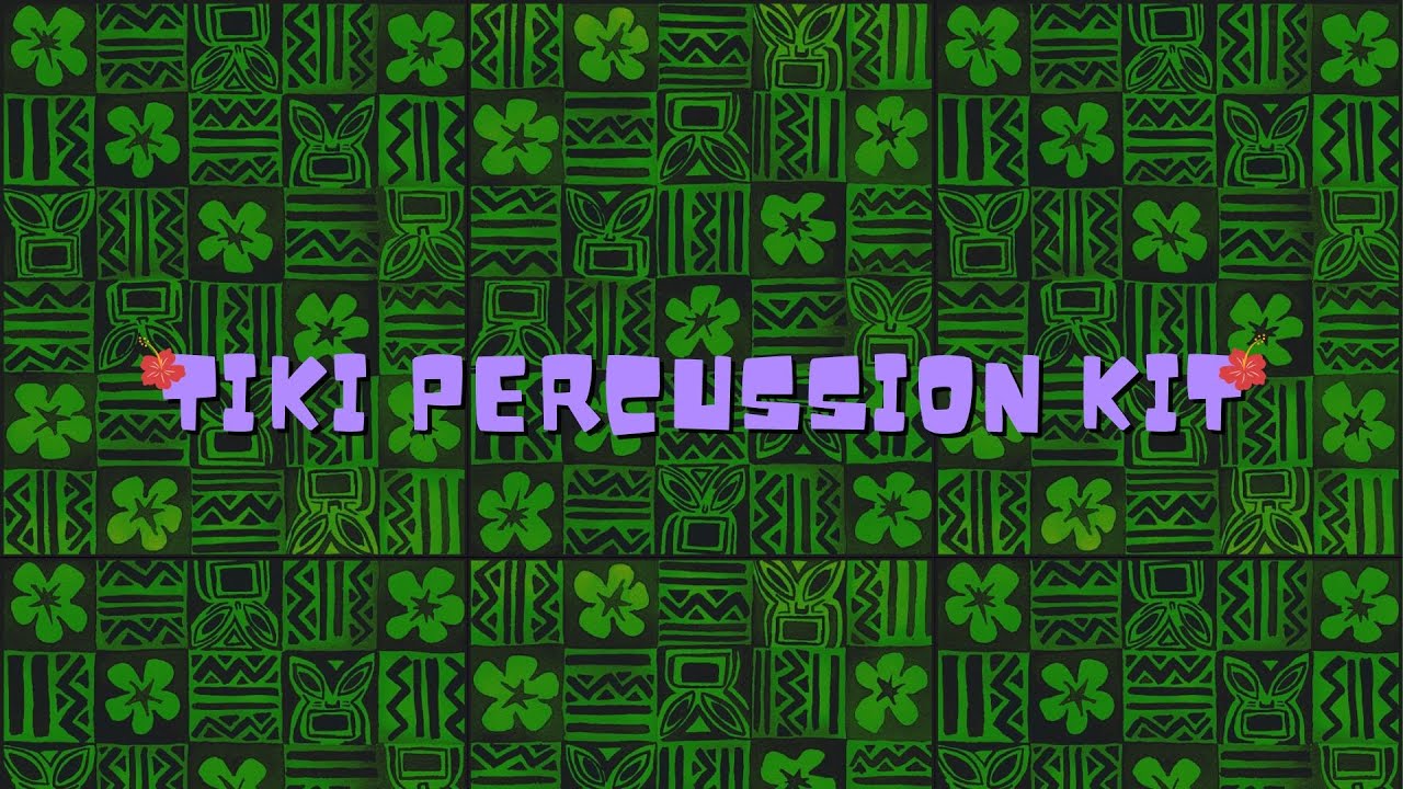 Tiki Instruments - Tiki Percussion Kit (Promo Video) - YouTube